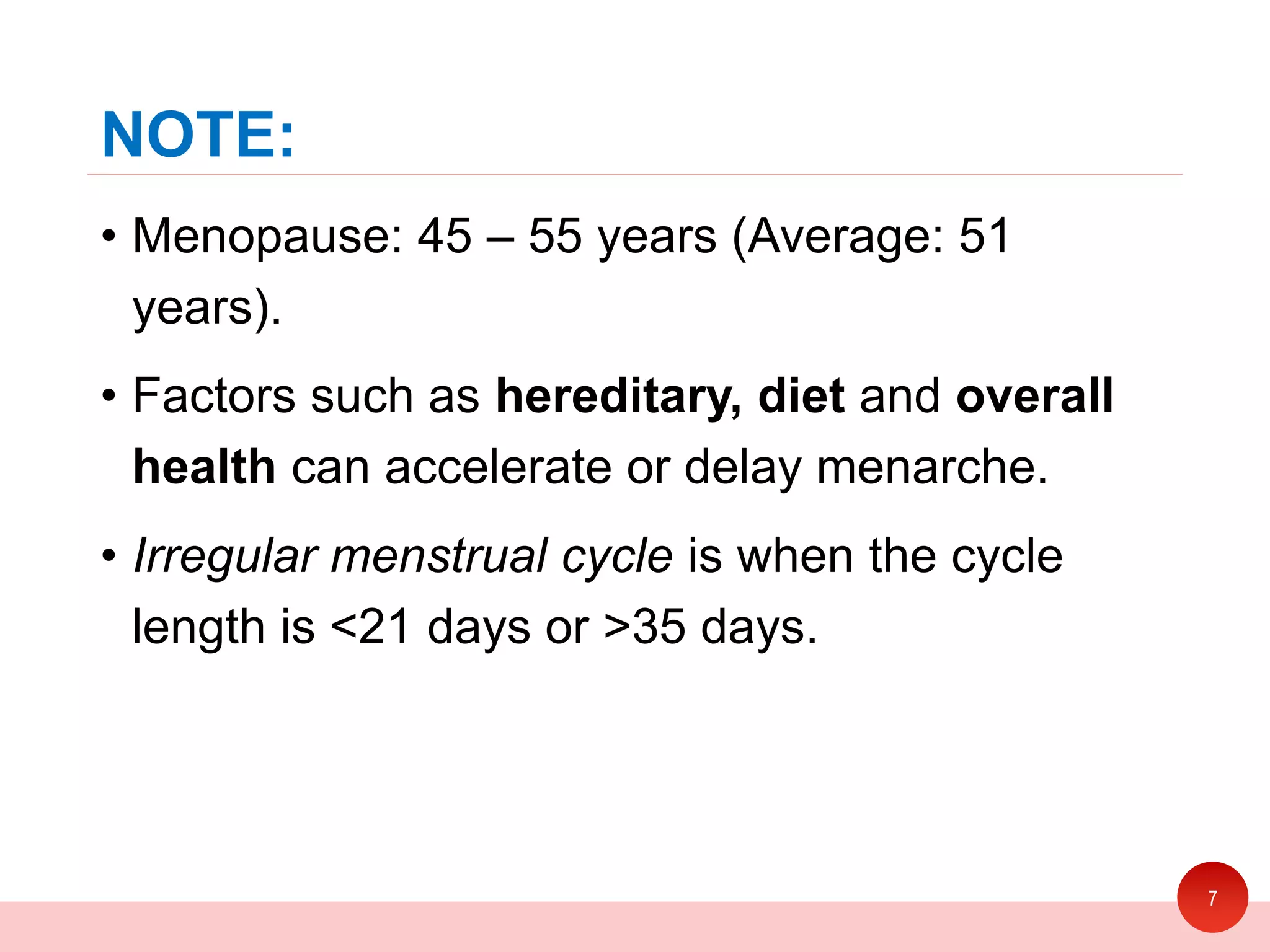 Physiology of Menstrual Cycle. | PPTX