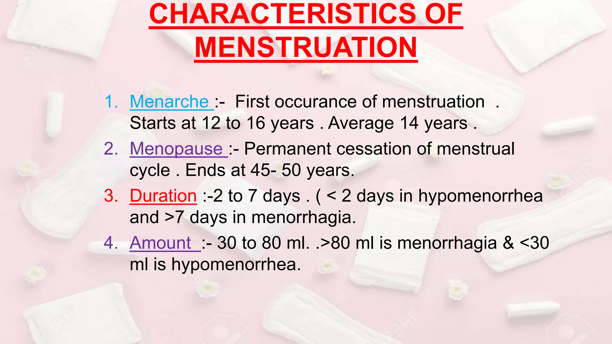 Physiology of menstrual cycle | PPTX