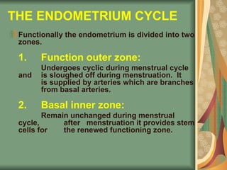 PHYSIOLOGY OF MENSTRUAL CYCLE FOR NURSING STUDENT | PPT