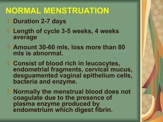 PHYSIOLOGY OF MENSTRUAL CYCLE FOR NURSING STUDENT | PPT