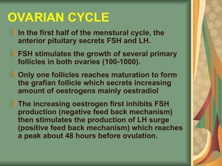 PHYSIOLOGY OF MENSTRUAL CYCLE FOR NURSING STUDENT | PPT