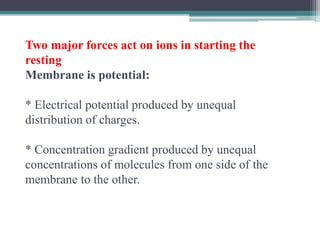 Physiology of NERVE IMPULSE and action potential | PPTX