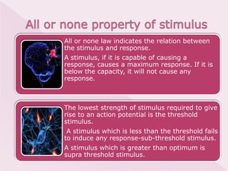 Physiology of neurotransmission | PPTX