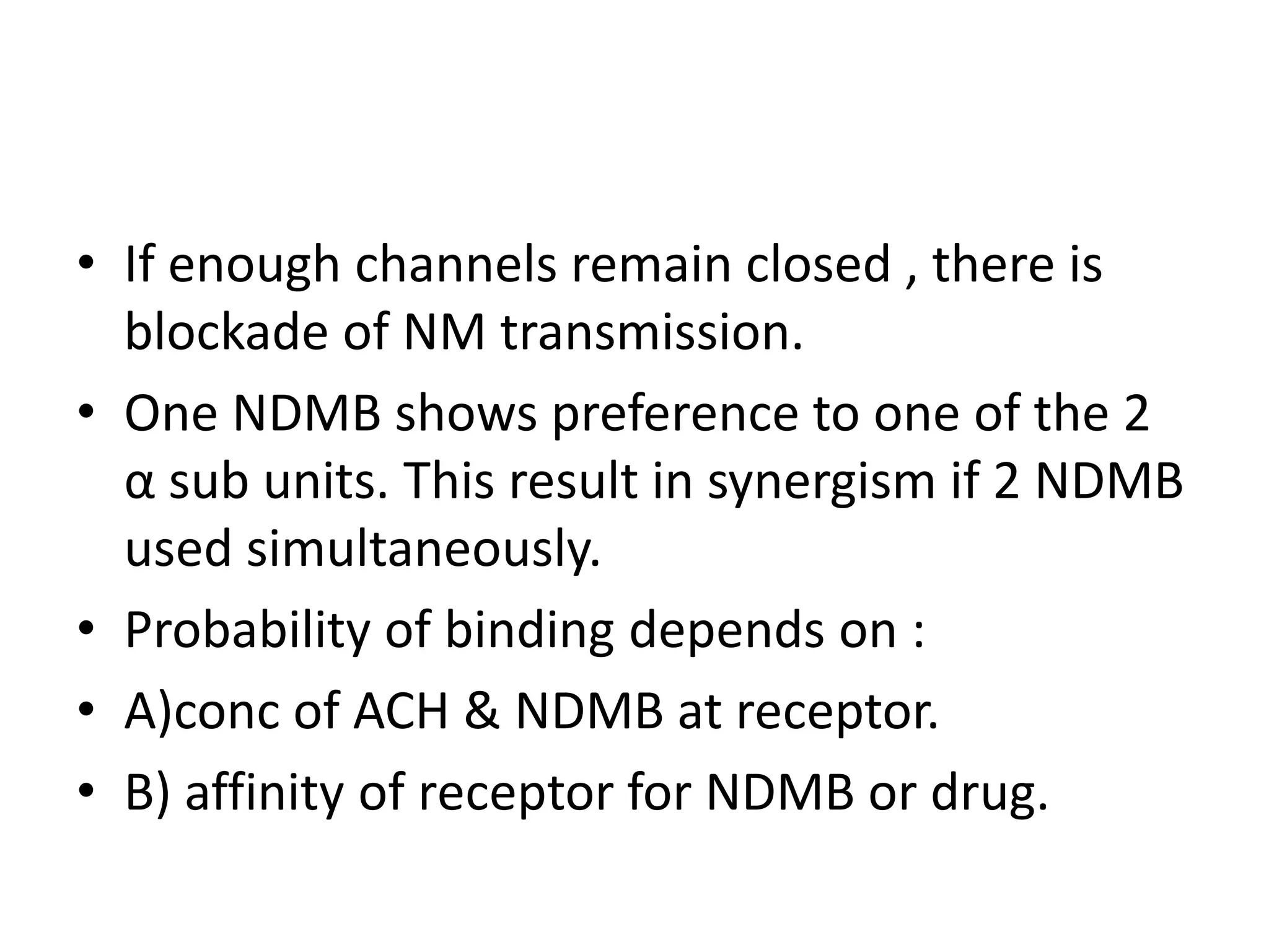 Physiology of nmj and anesthesia | PPTX