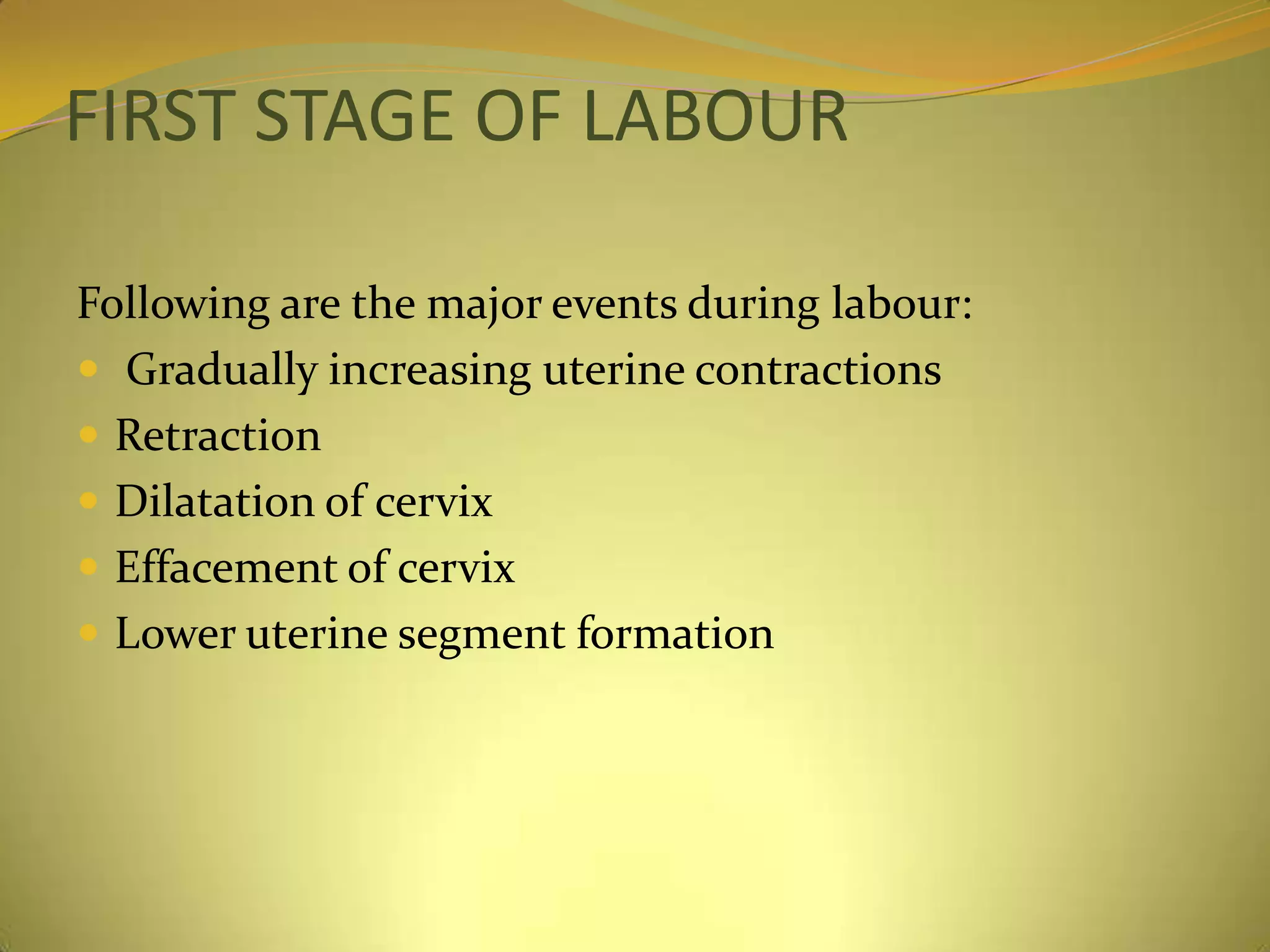 Physiology of normal labour | PPTX