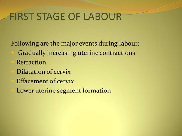Physiology of normal labour | PPTX | Pregnancy | Reproductive Health
