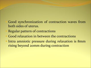physiologyofnormallabour in pregnancy... | PPT
