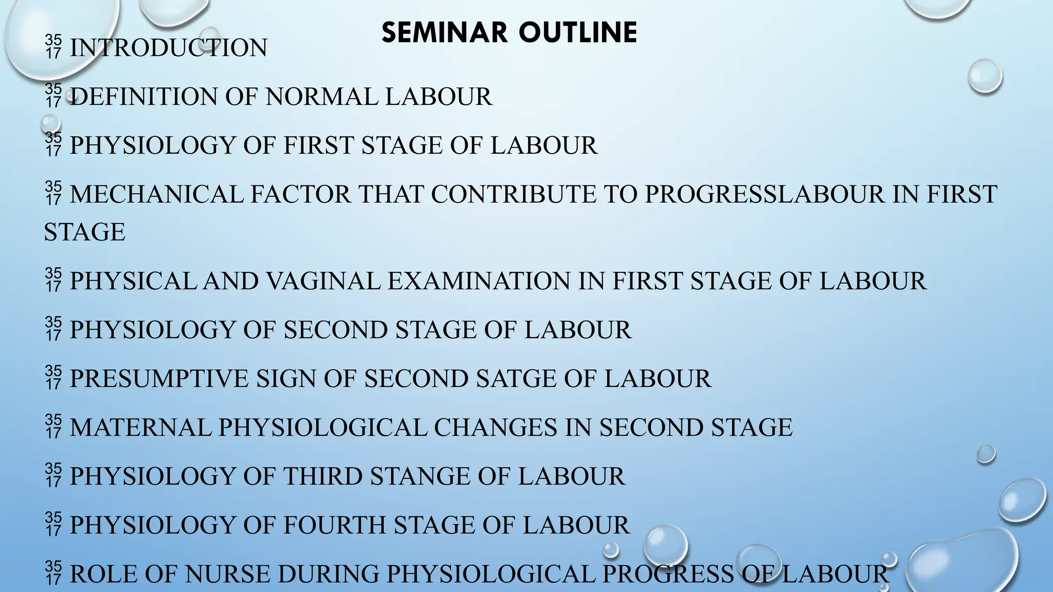 physiology of normal labour 2025. slidesharepptx | PPTX