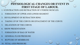 physiology of normal labour 2025. slidesharepptx | PPTX