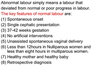 THE PHYSIOLOGY OF NORMAL LABOUR.ppt