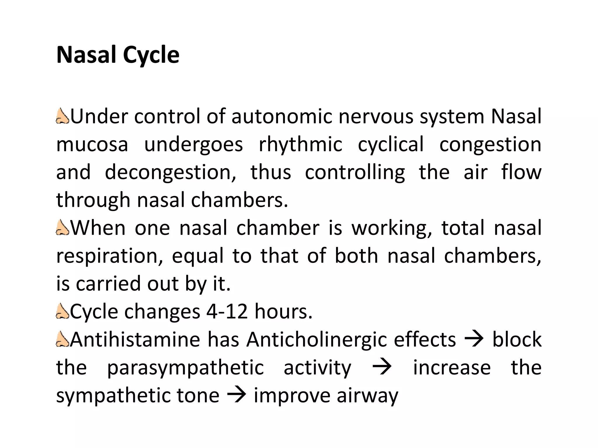 Physiology of nose | PPTX