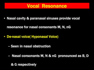 Physiology of nose & PNS | PPT