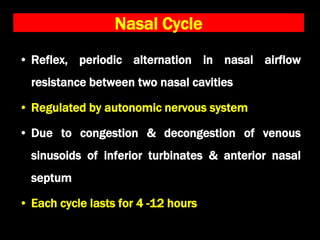 Physiology of nose & PNS | PPT