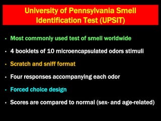 Physiology of nose & PNS | PPT