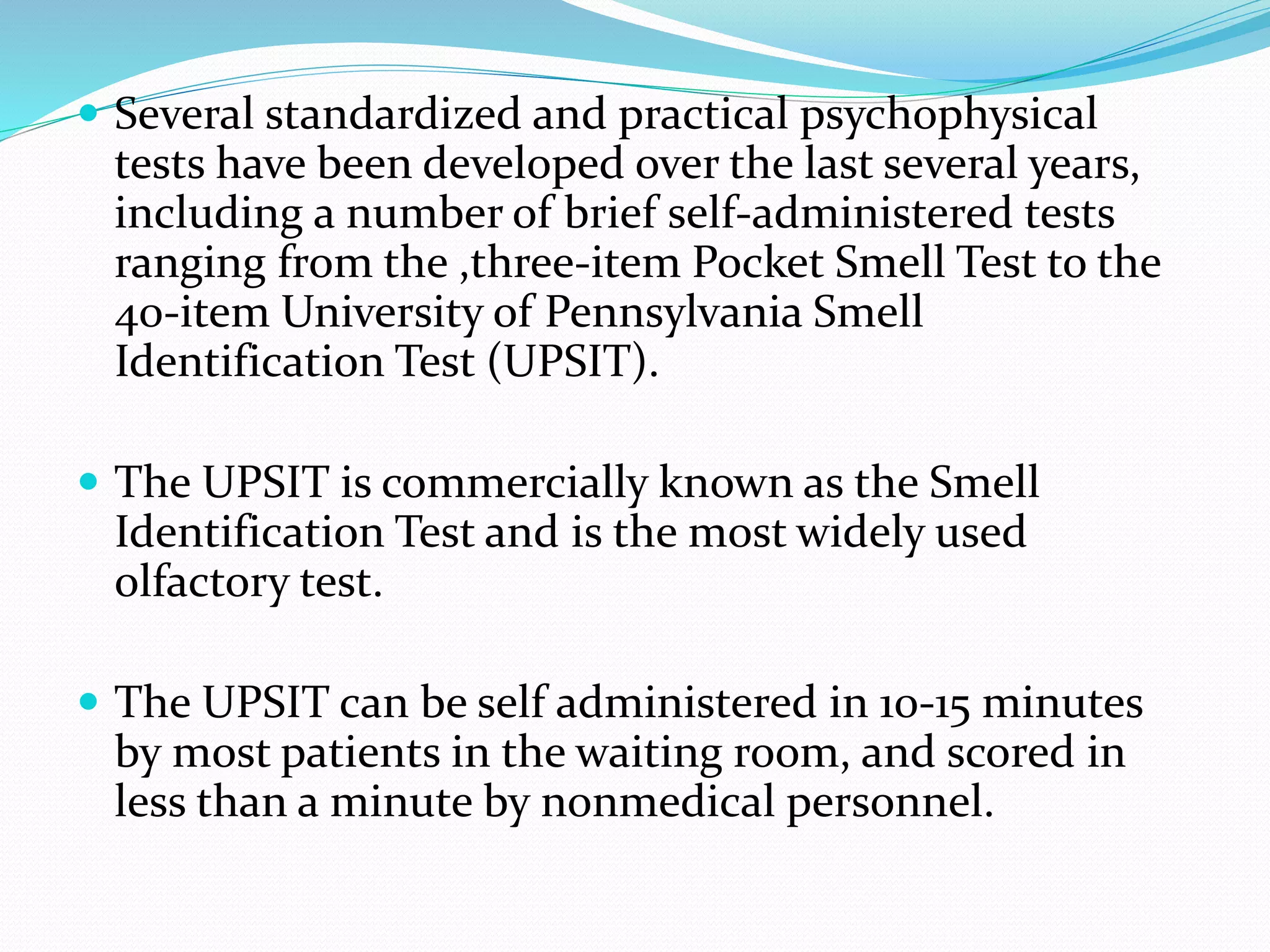 Physiology of nose,smell and its pathway | PPTX