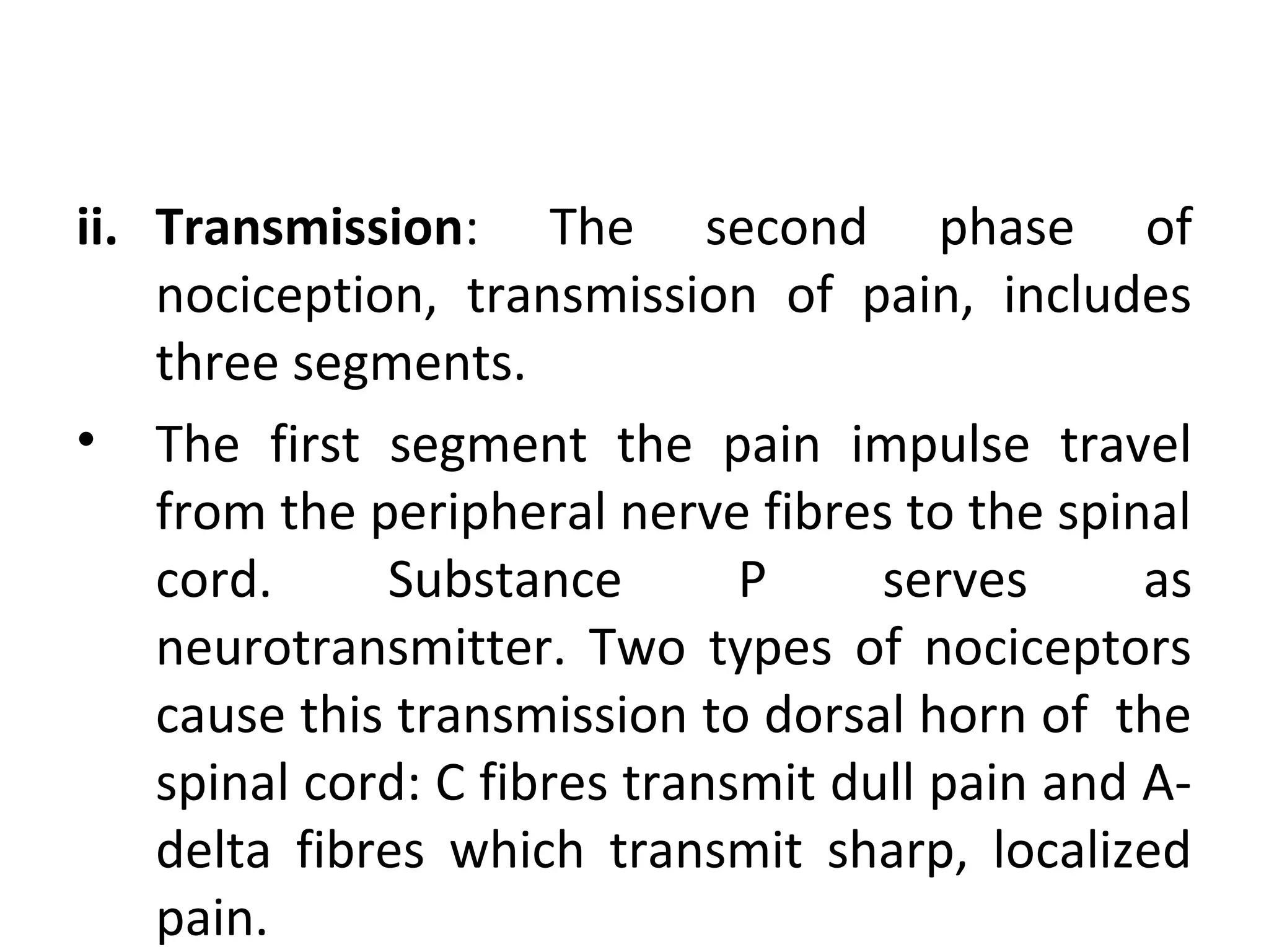 Physiology of pain | PPT