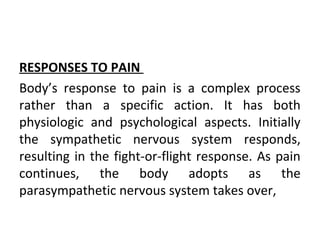 Physiology of pain | PPT