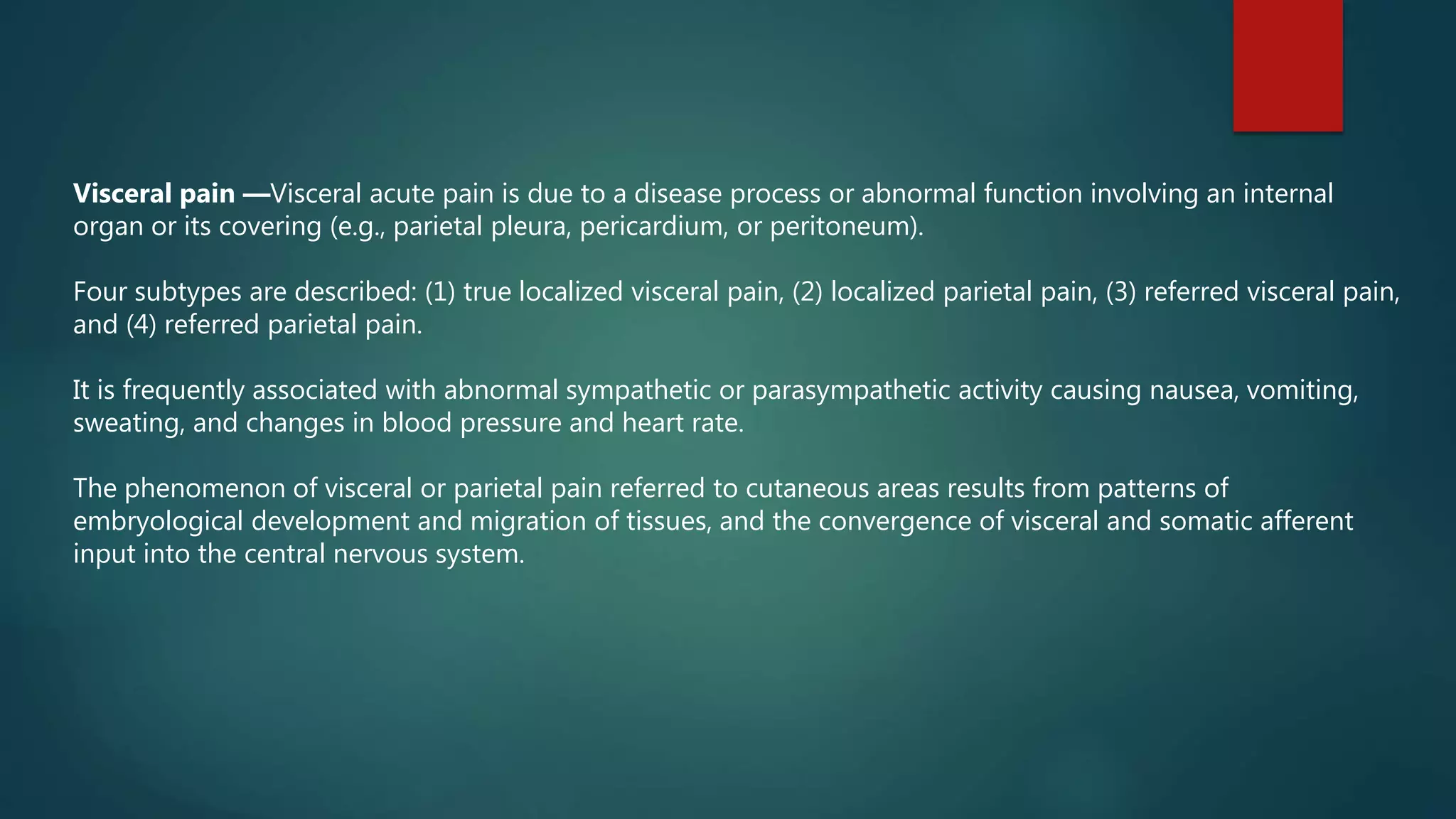 Physiology of pain | PPTX