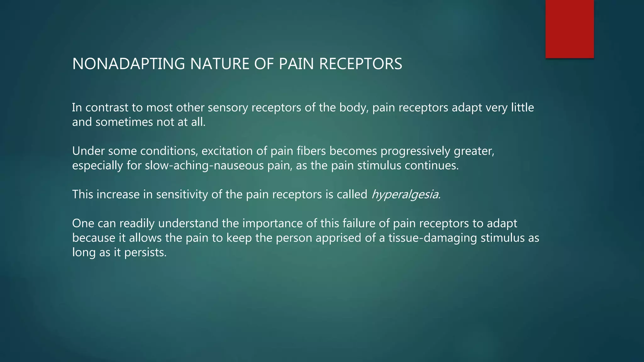 Physiology of pain | PPTX
