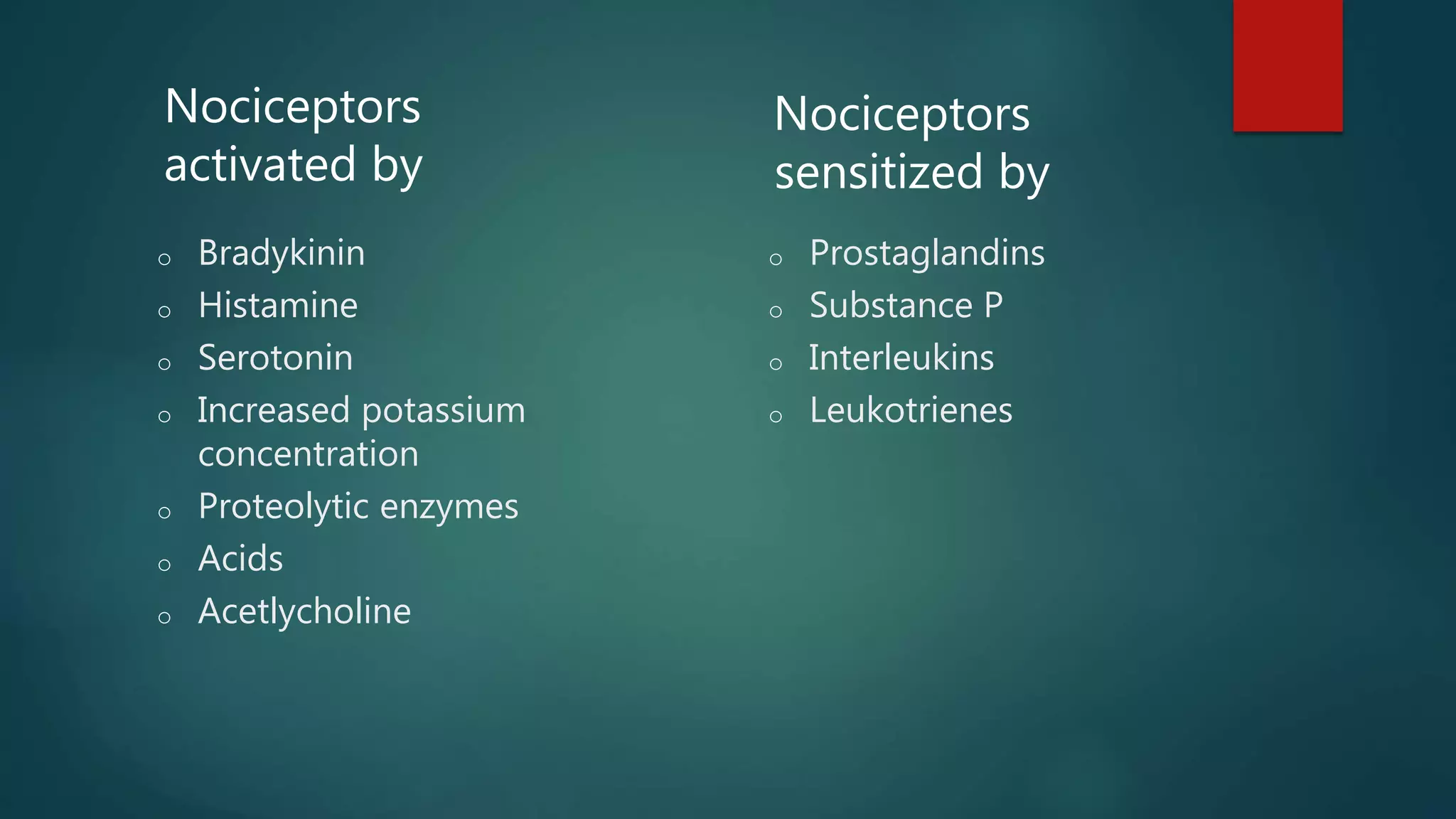 Physiology of pain | PPTX
