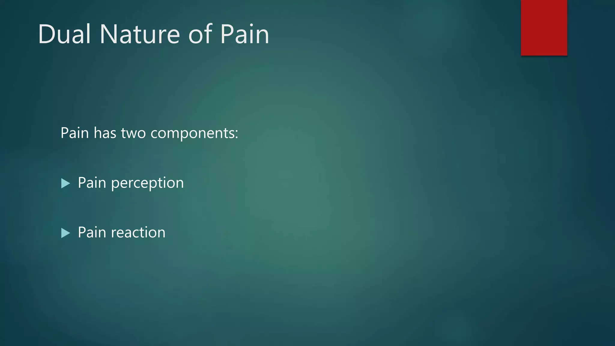 Physiology of pain | PPTX