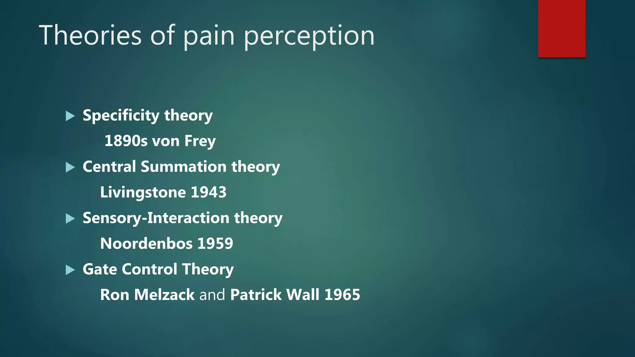 Physiology of pain | PPTX