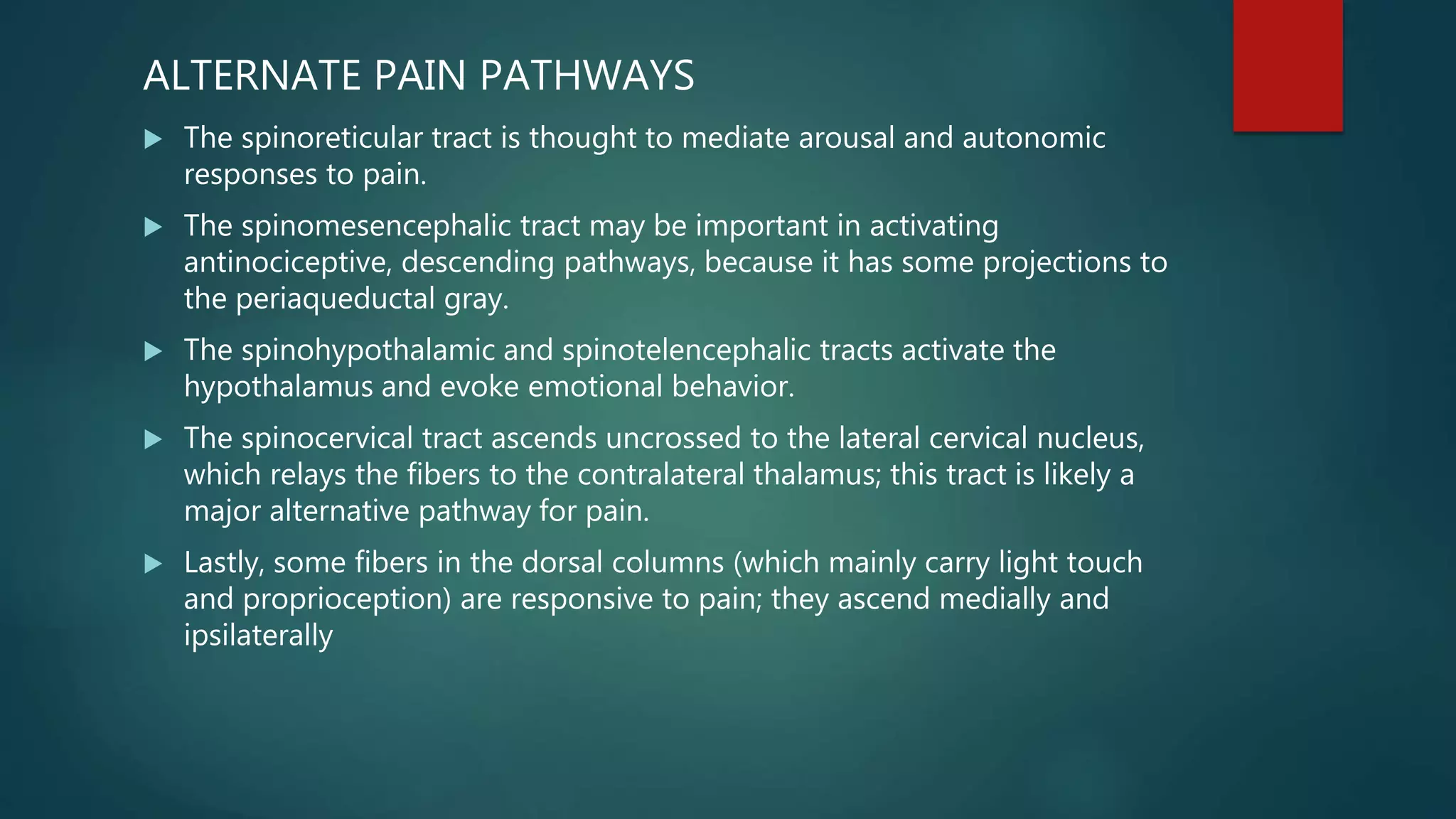 Physiology of pain | PPTX