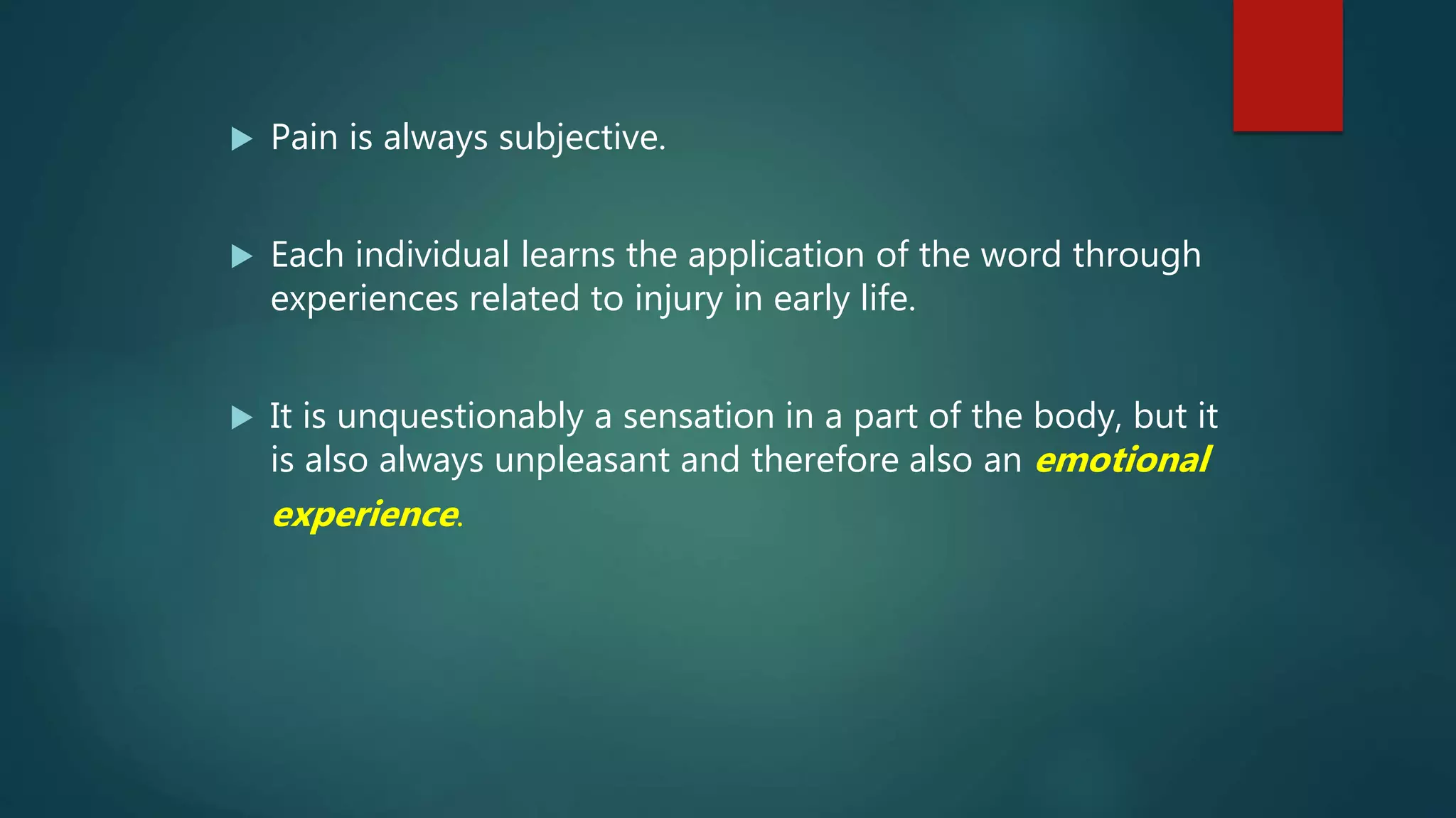 Physiology of pain | PPTX