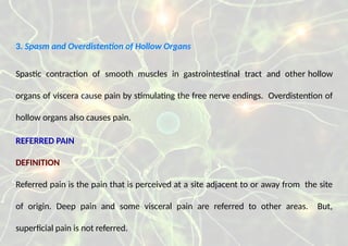 PHYSIOLOGY OF PAIN PHYSIOLOGY OF PAIN.pptx