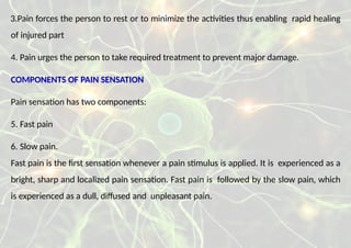 PHYSIOLOGY OF PAIN PHYSIOLOGY OF PAIN.pptx