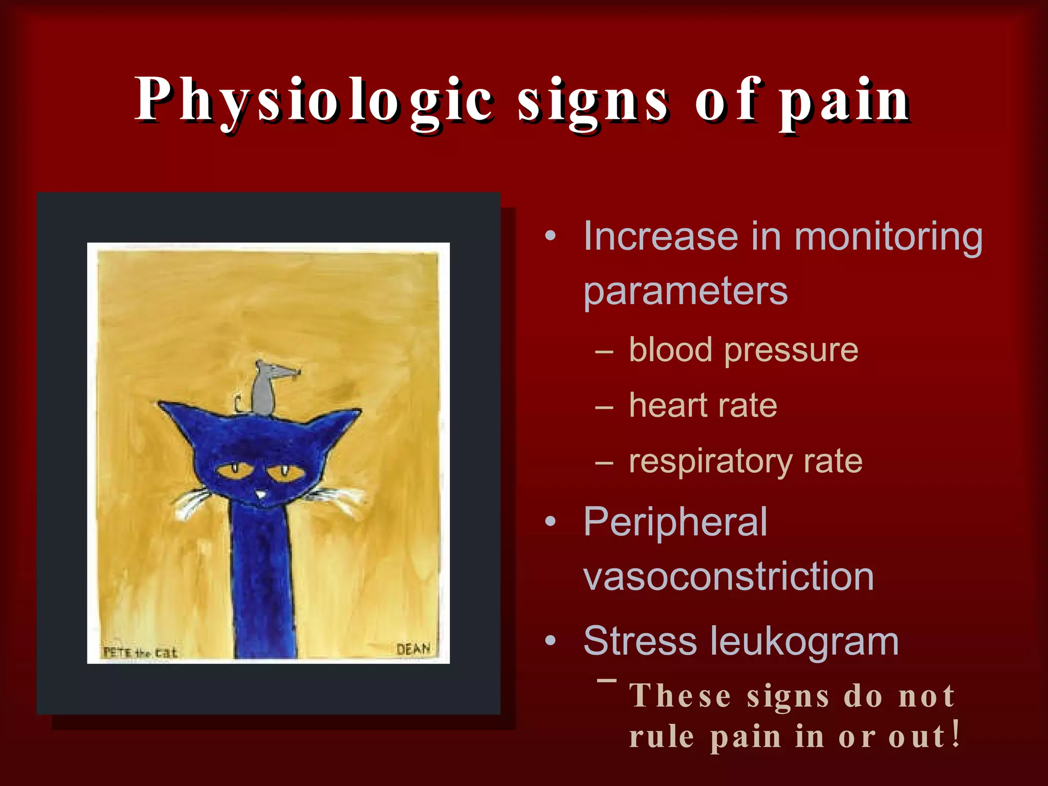The Physiology Of Pain | PPT