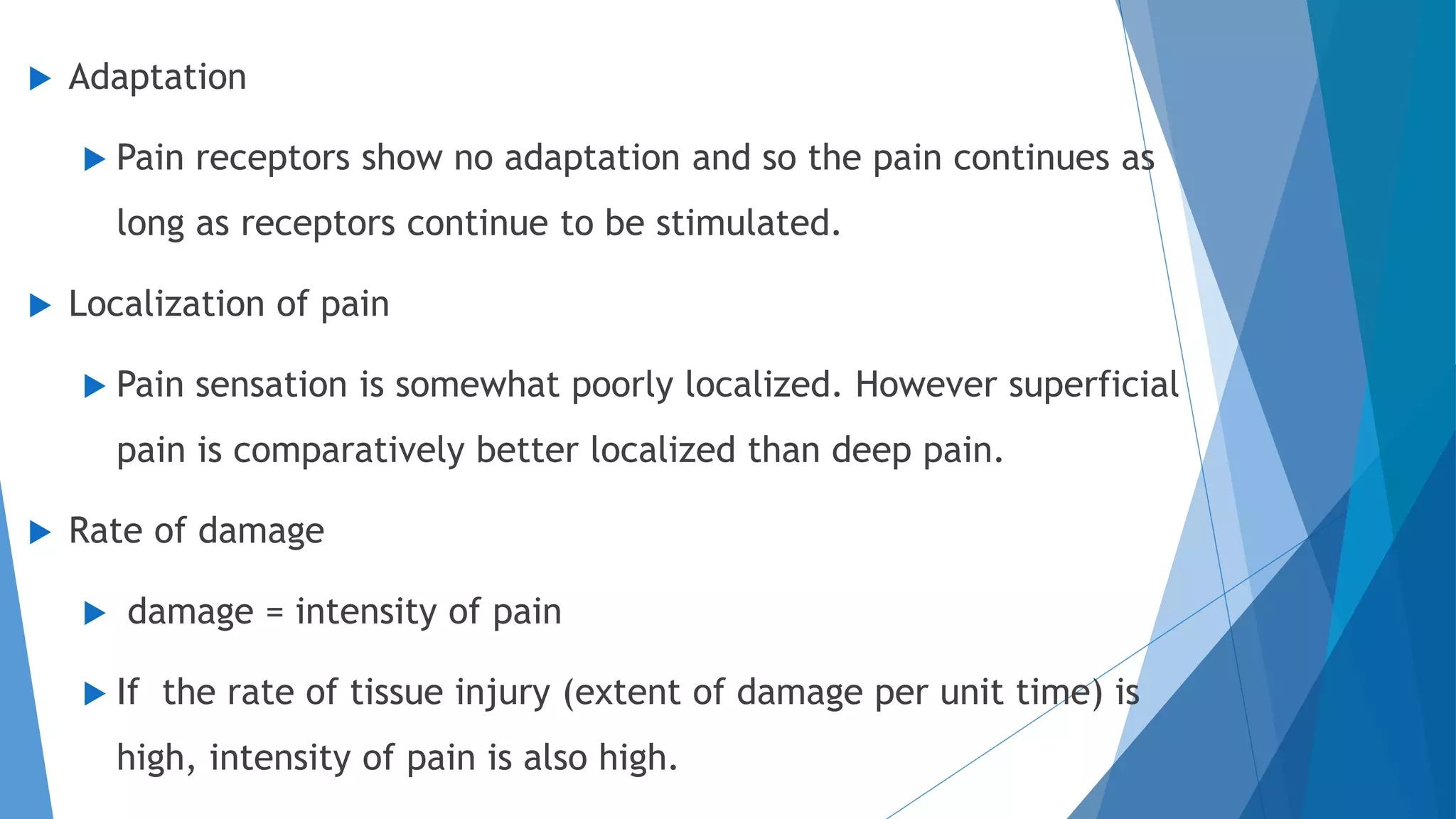 Physiology of Pain | PPTX