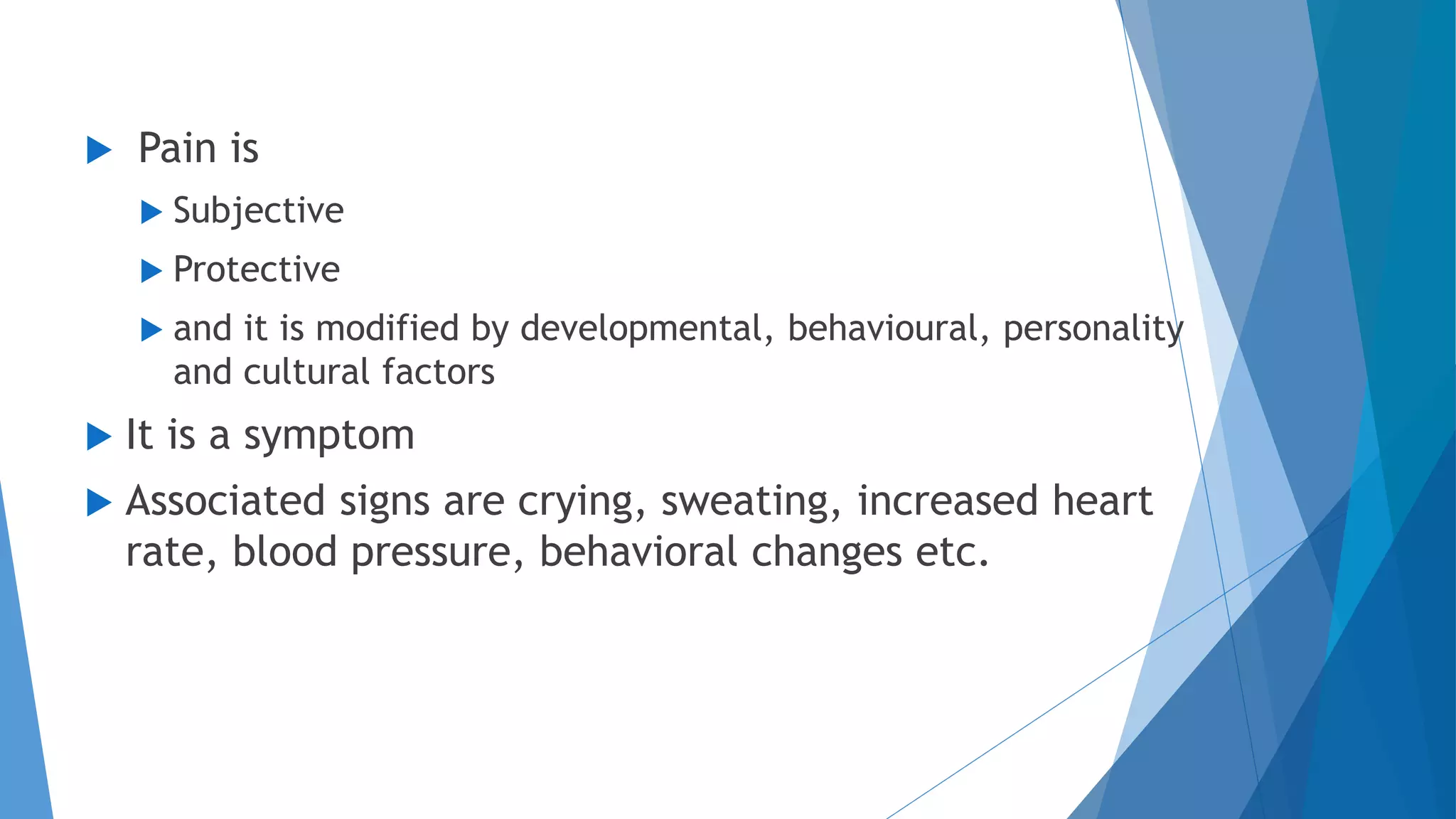 Physiology of Pain | PPTX