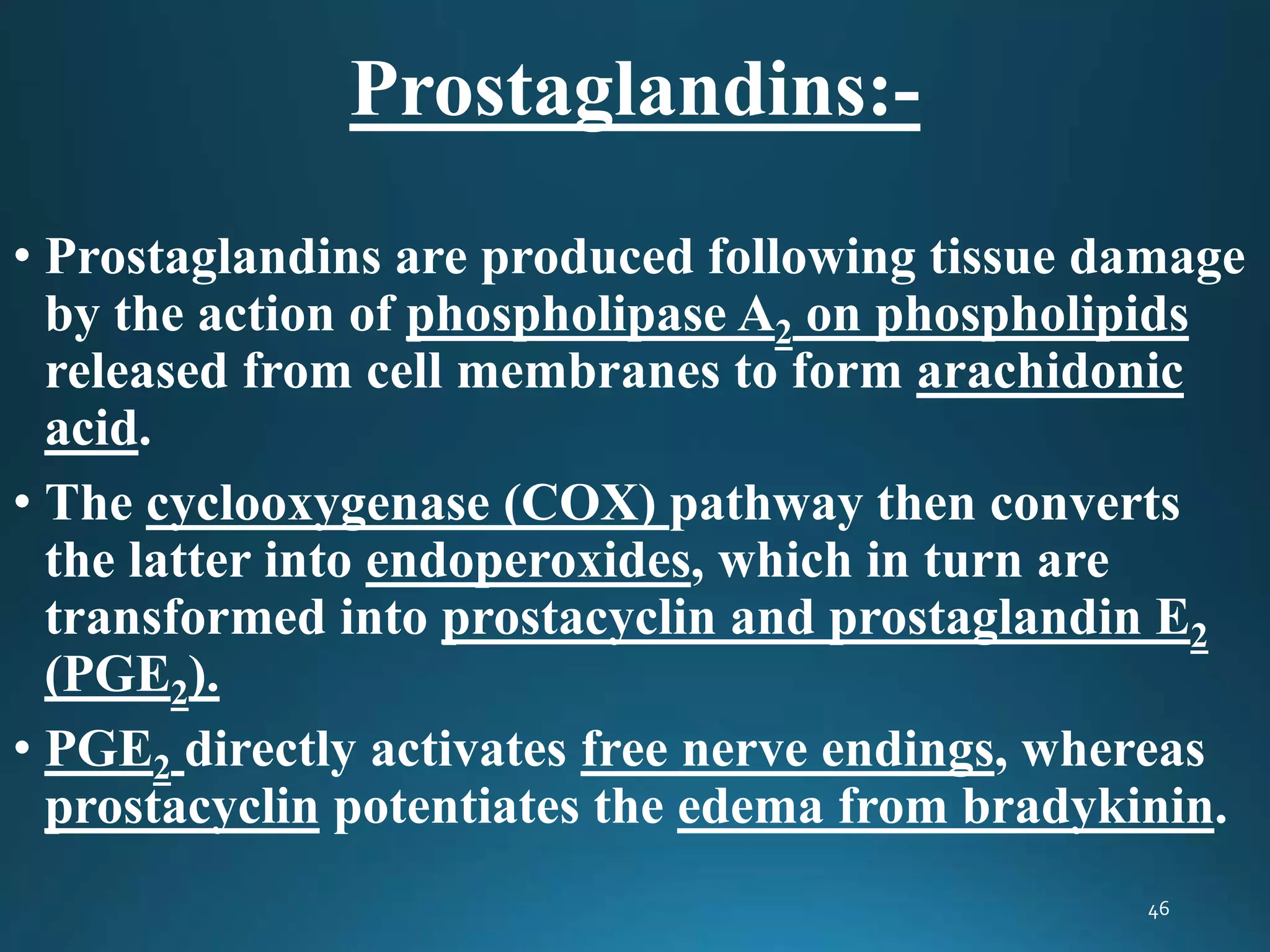 Physiology of pain pathways | PPTX