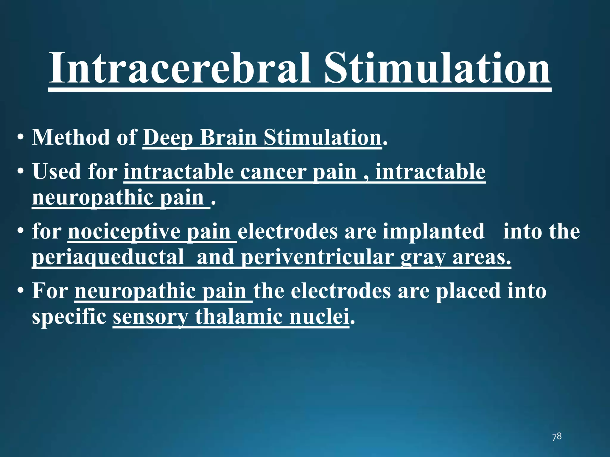 Physiology of pain pathways | PPTX