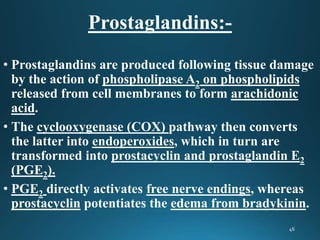 Physiology of pain pathways | PPTX