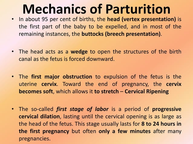 Physiology of parturition | PPTX