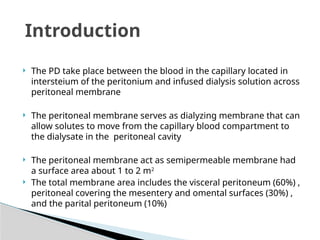 Physiology of the Peritoneal dialysis .pptx