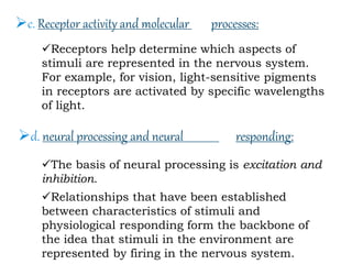 Physiology of perception | PPTX
