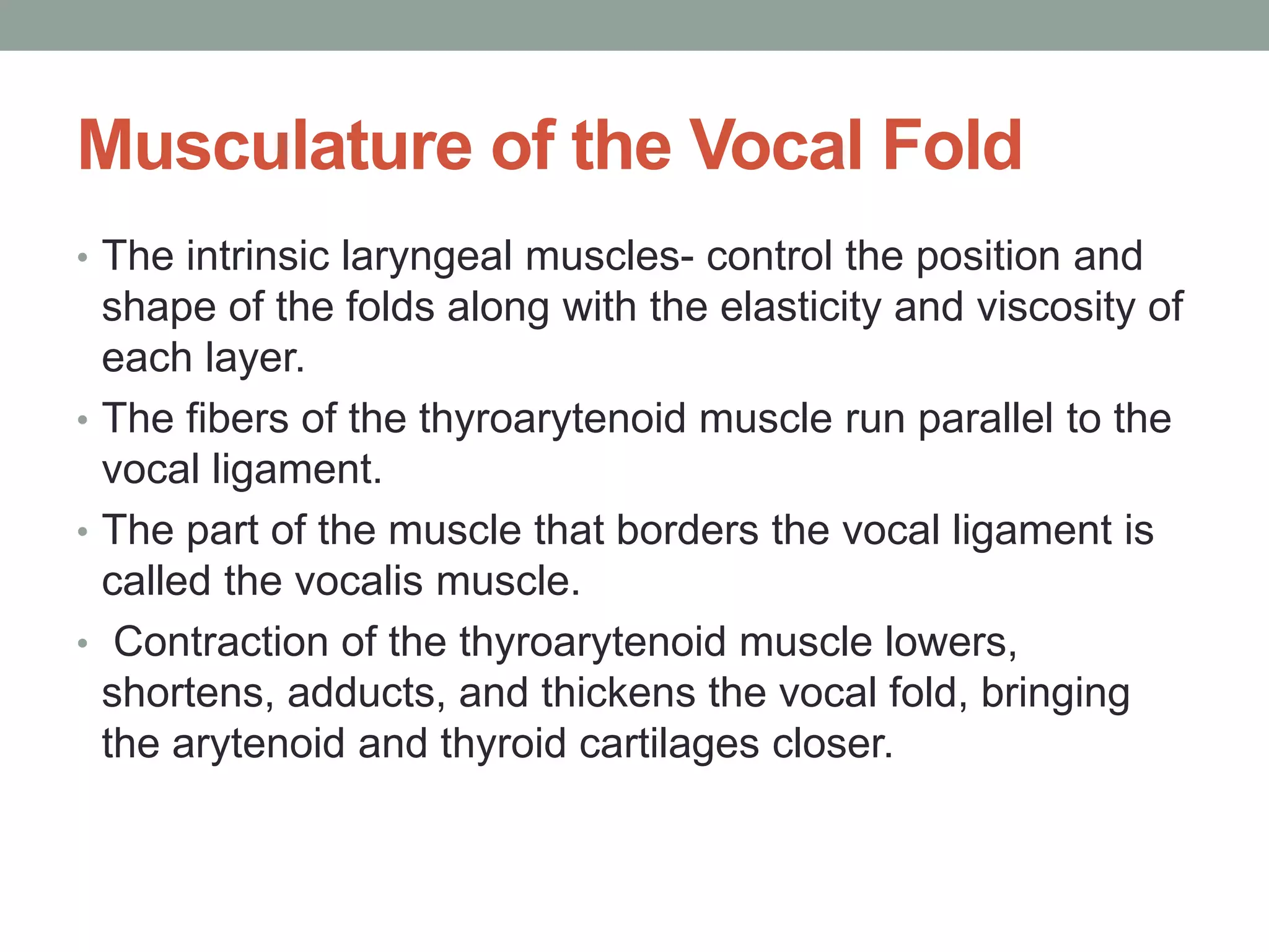 Physiology of phonation by Dr. Farhat Khan | PPTX