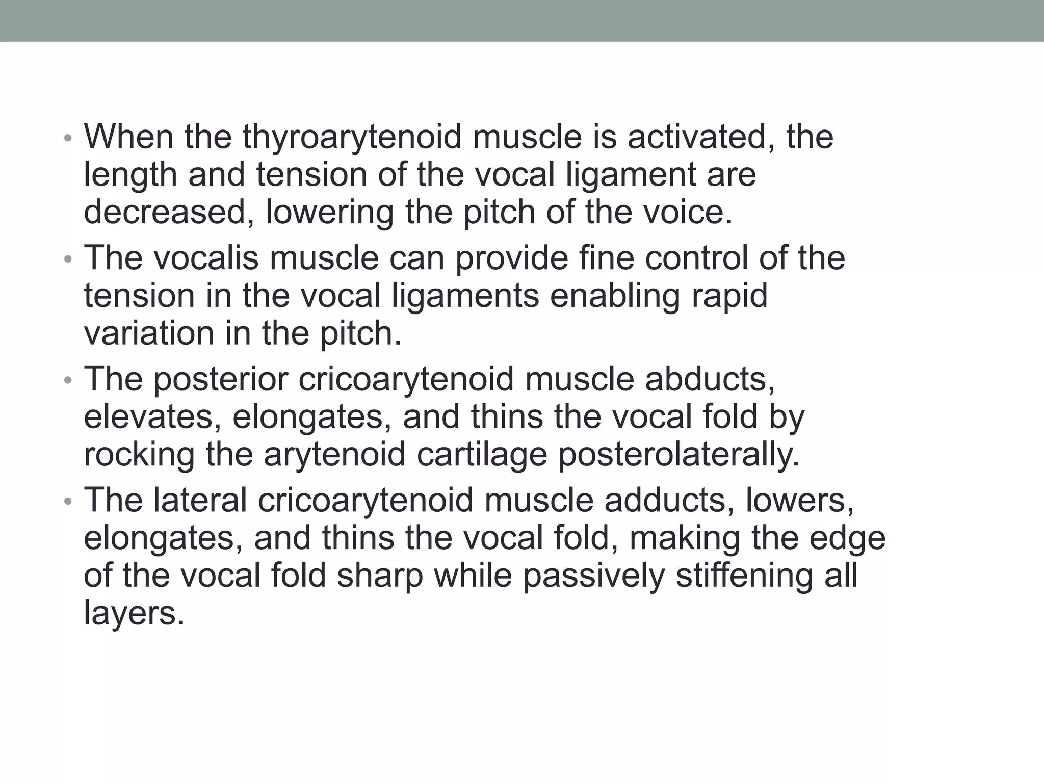 Physiology of phonation by Dr. Farhat Khan | PPTX