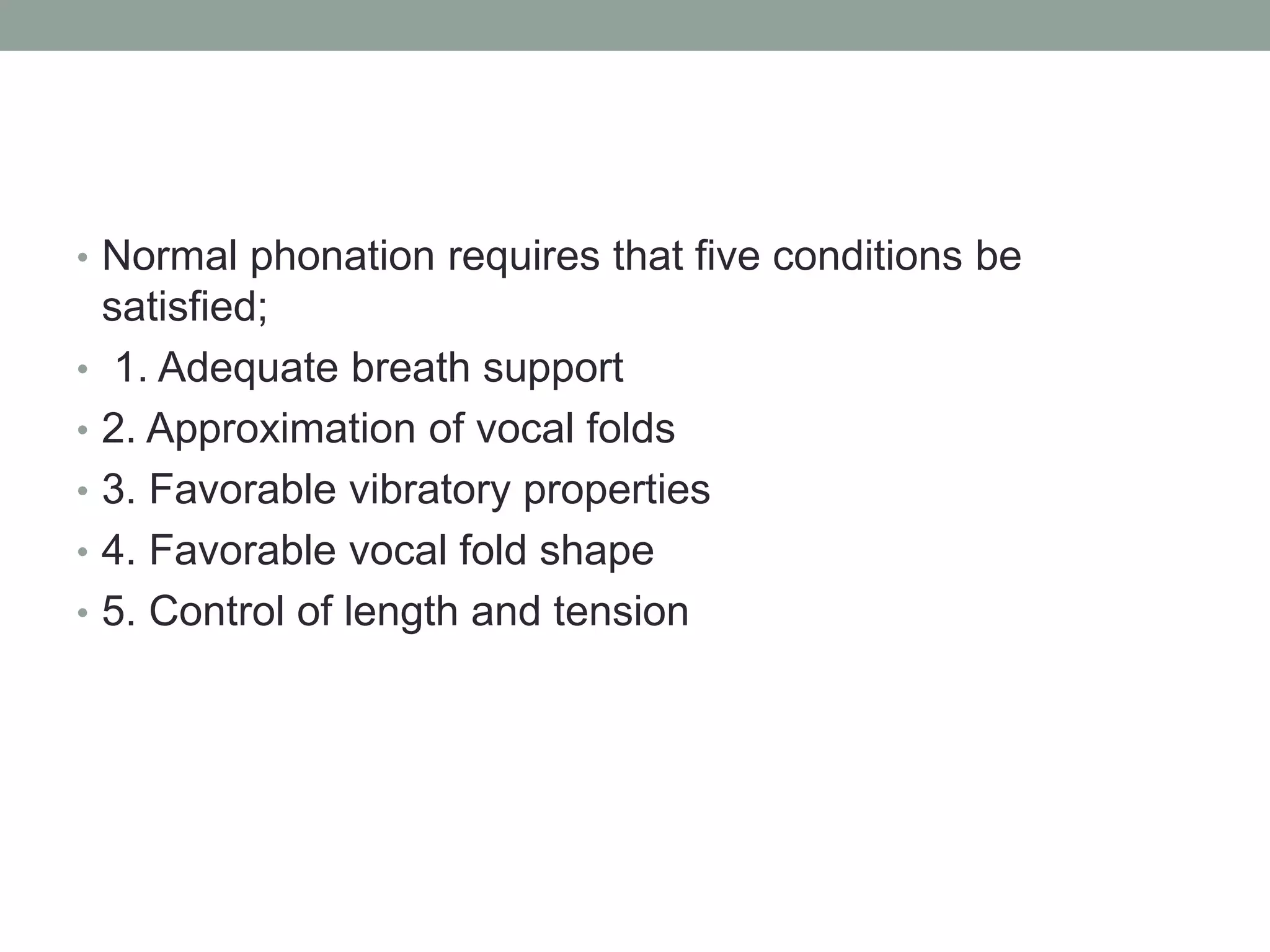Physiology of phonation by Dr. Farhat Khan | PPTX