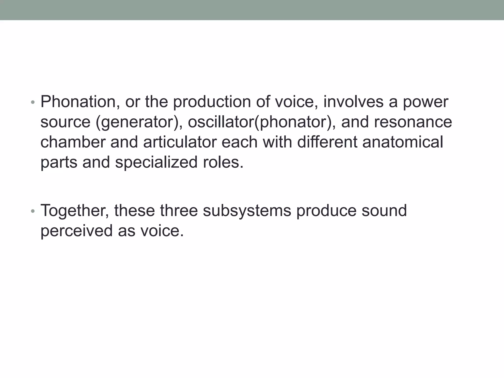 Physiology of phonation by Dr. Farhat Khan | PPTX