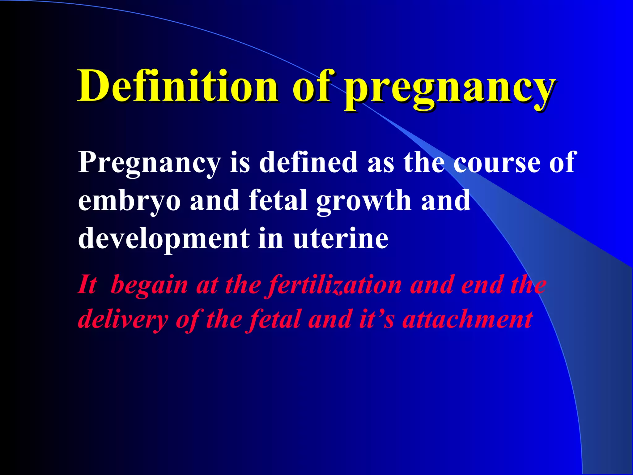 Physiology of pregnancy | PPT