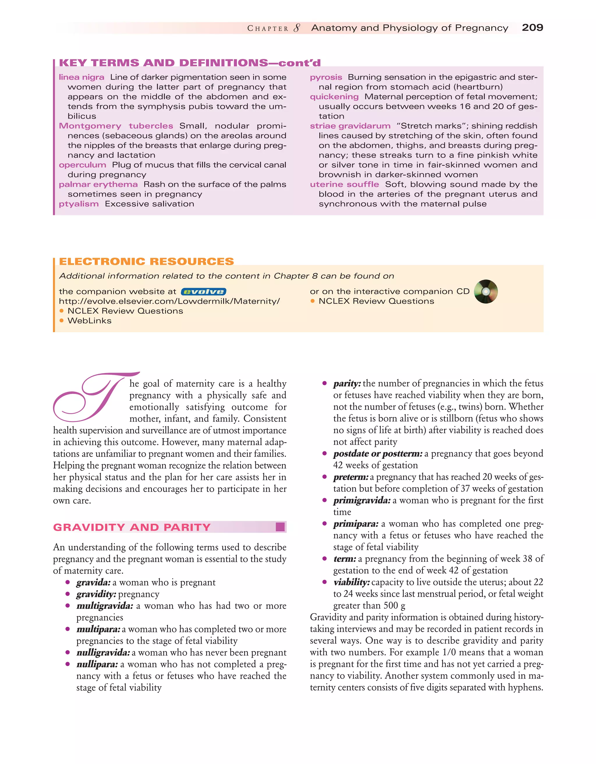 Physiology of pregnancy | PDF