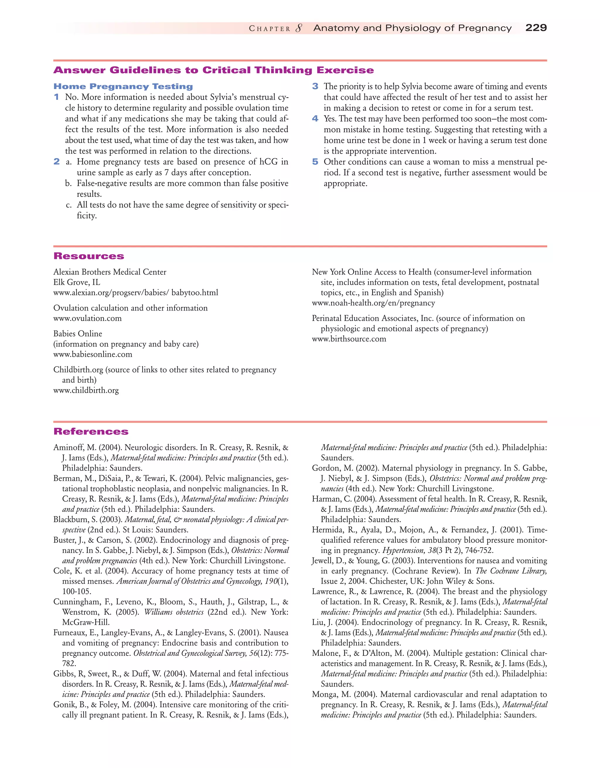 Physiology of pregnancy | PDF