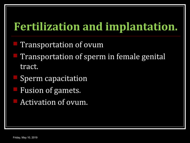 PHYSIOLOGY OF PREGNANCY | PPT | Infertility | Reproductive Health