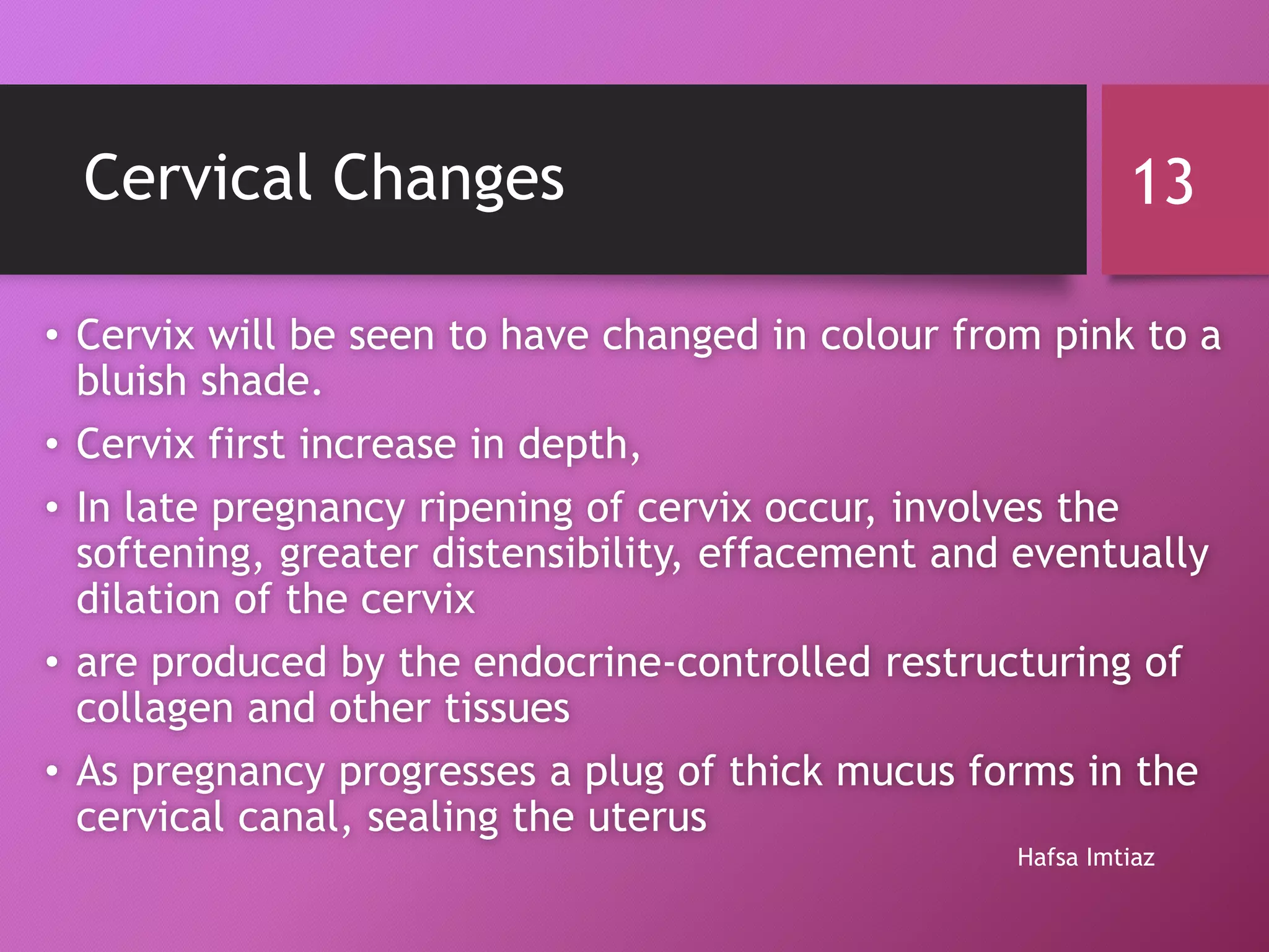 The Physical And Physiological Changes Of Pregnancy | PPTX
