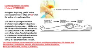 Physiology of pregnancy obstetrics | PPTX