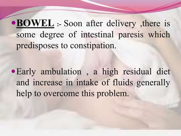 Physiology of puerperium,management of mother during puerperium ...